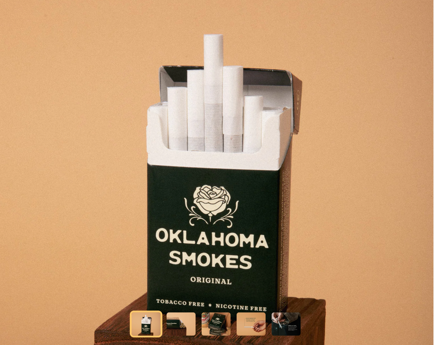 Oklahoma Smokes -Natural Hemp Pre Rolls (Nicotine & Tobacco Free ...